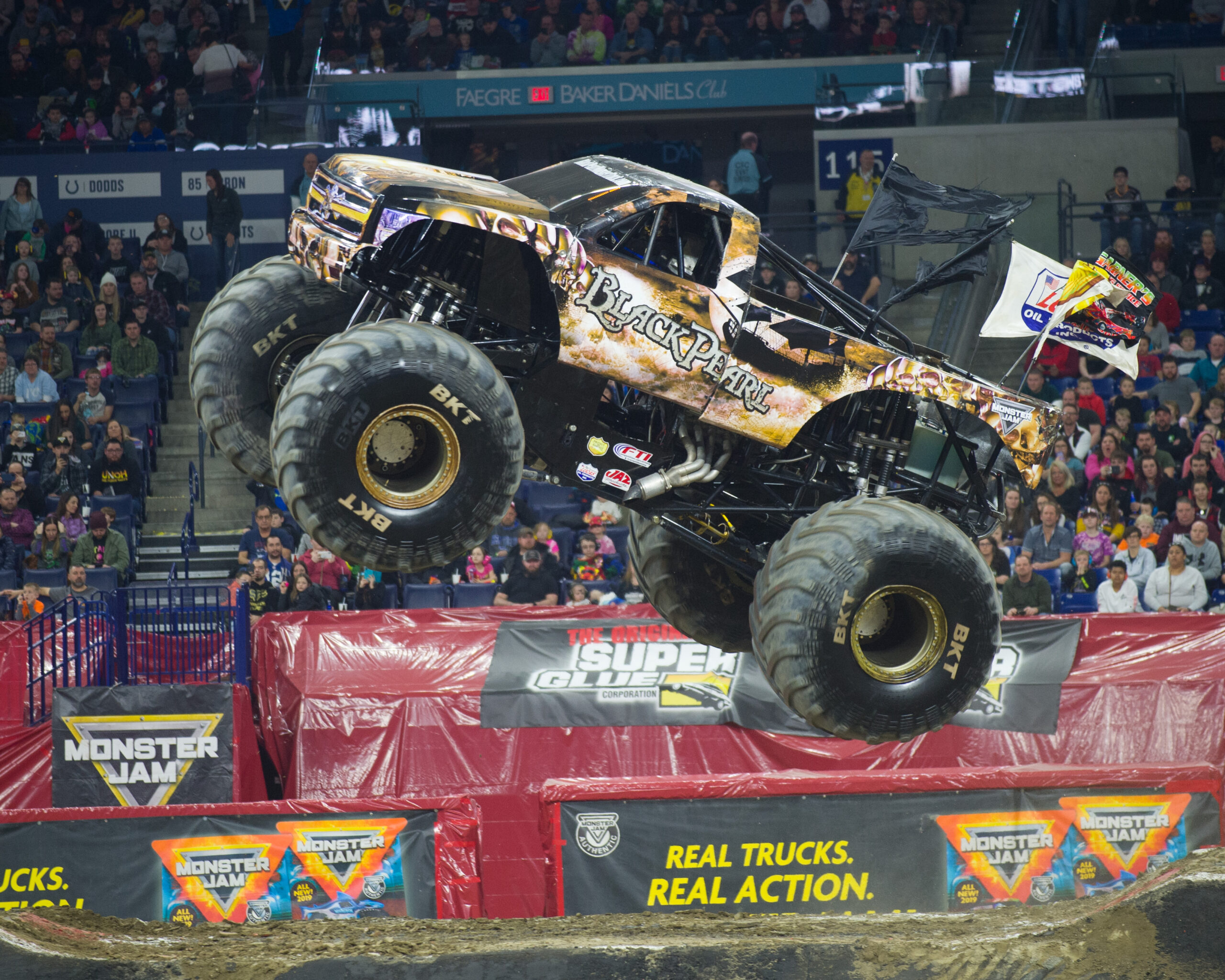 Black Pearl Monster Truck